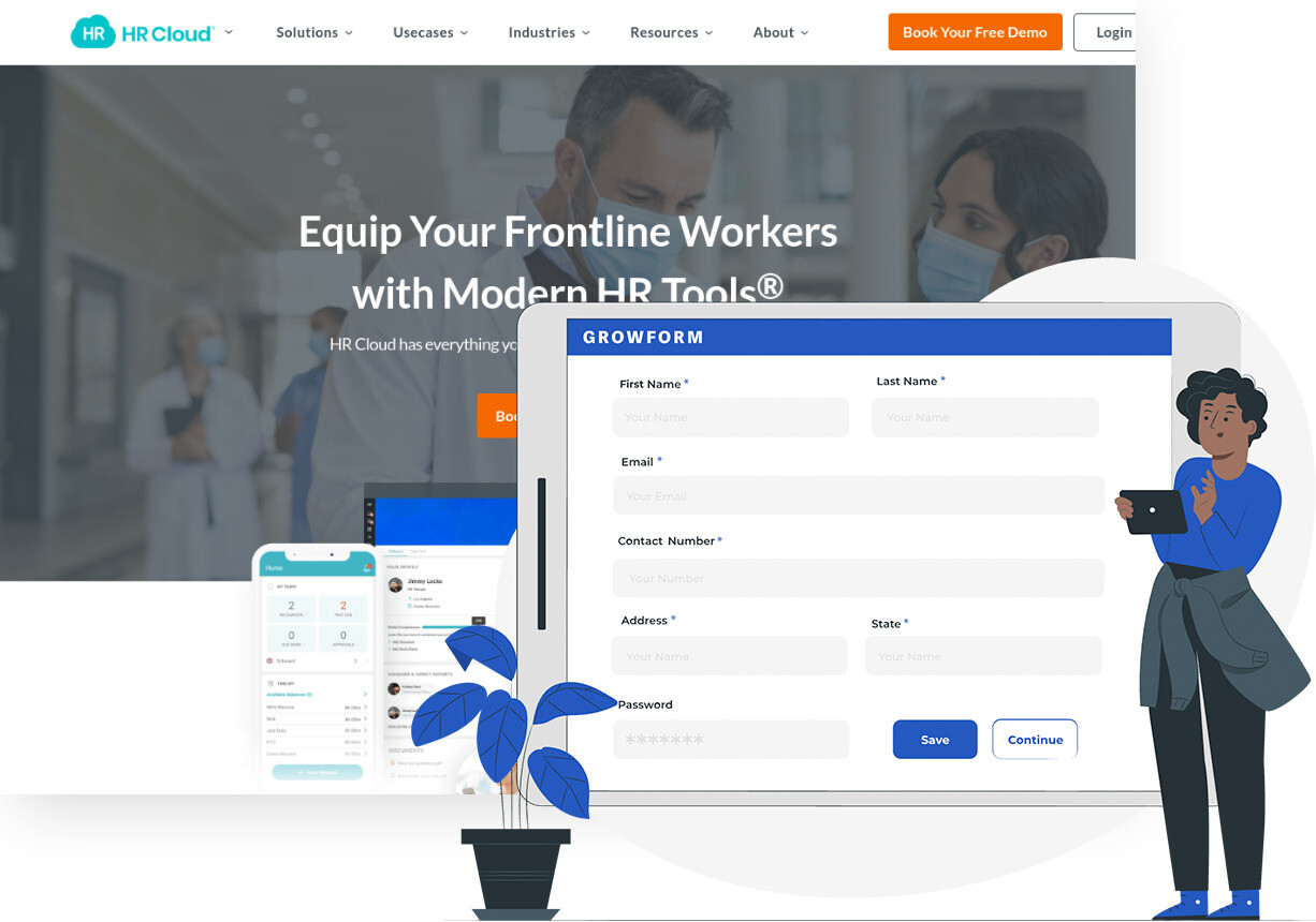 HR Cloud form builder by Growform